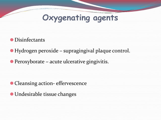 5. Antiplaque agents.pptx | Dental Health | Diseases and Conditions