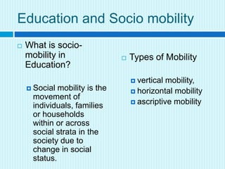 5. Socialization process, social mobility and social change.pptx ...