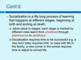 5. Socialization process, social mobility and social change.pptx ...