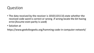 5.Error correction-Hamming Code.pptx