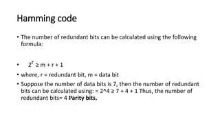 5.Error correction-Hamming Code.pptx