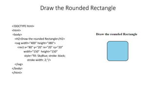 5. SVG.pptx | Web Design and HTML | Internet