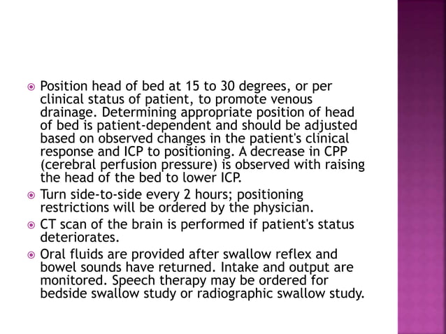 5. INTRACRANIAL SURGERY.nursing processpptx | PPTX | Brain and Nervous ...
