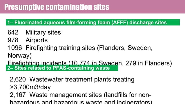 OECD Global Forum on the Environment dedicated to Per- and ...