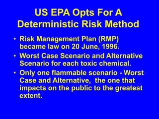 Risk Analysis Dow CHemical for Plant Design | PPT