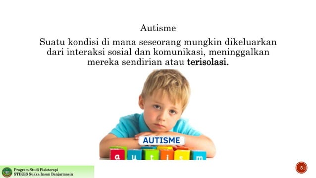 FISIOTERAPI PEDIATRI PADA KASUS - AUTISME.pptx
