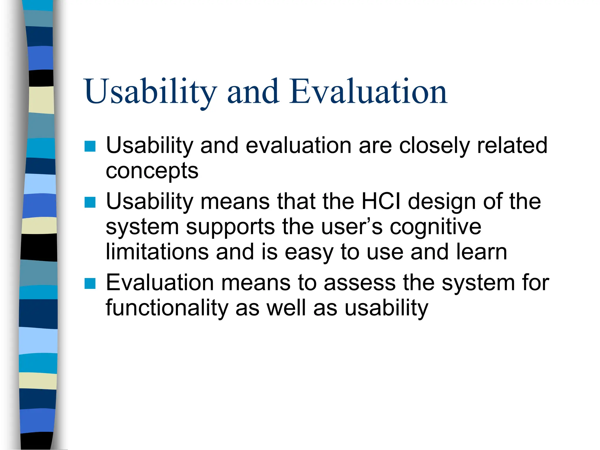 Usability and evolution Human computer intraction.ppt