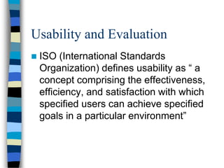 Usability and evolution Human computer intraction.ppt