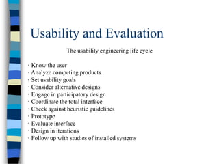 Usability and evolution Human computer intraction.ppt