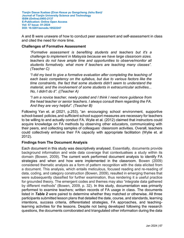 FORMATIVE ASSESSMENT PRACTICES IN THE MALAYSIAN ENGLISH LANGUAGE PRIMARY CLASSROOM | PDF