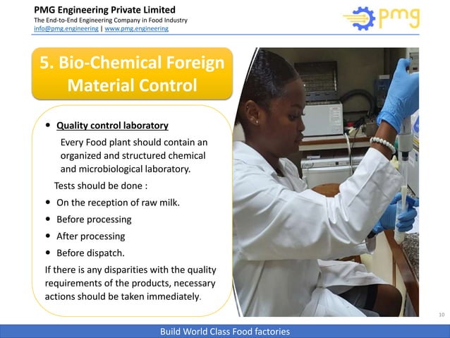 Foreign material control in food industry.pptx | Food Industry | Industries