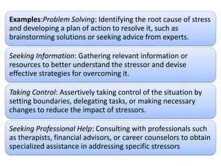 V A Kamble5.coping of stres5.coping of stres5.coping of stress5.coping ...