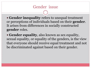 Gender Issues.ppt download by Akshit Jain | PPT
