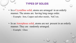 5.1 CRYSTAL STRUCTURE OF METALS AND LATTICE STRUCTURE.pptx