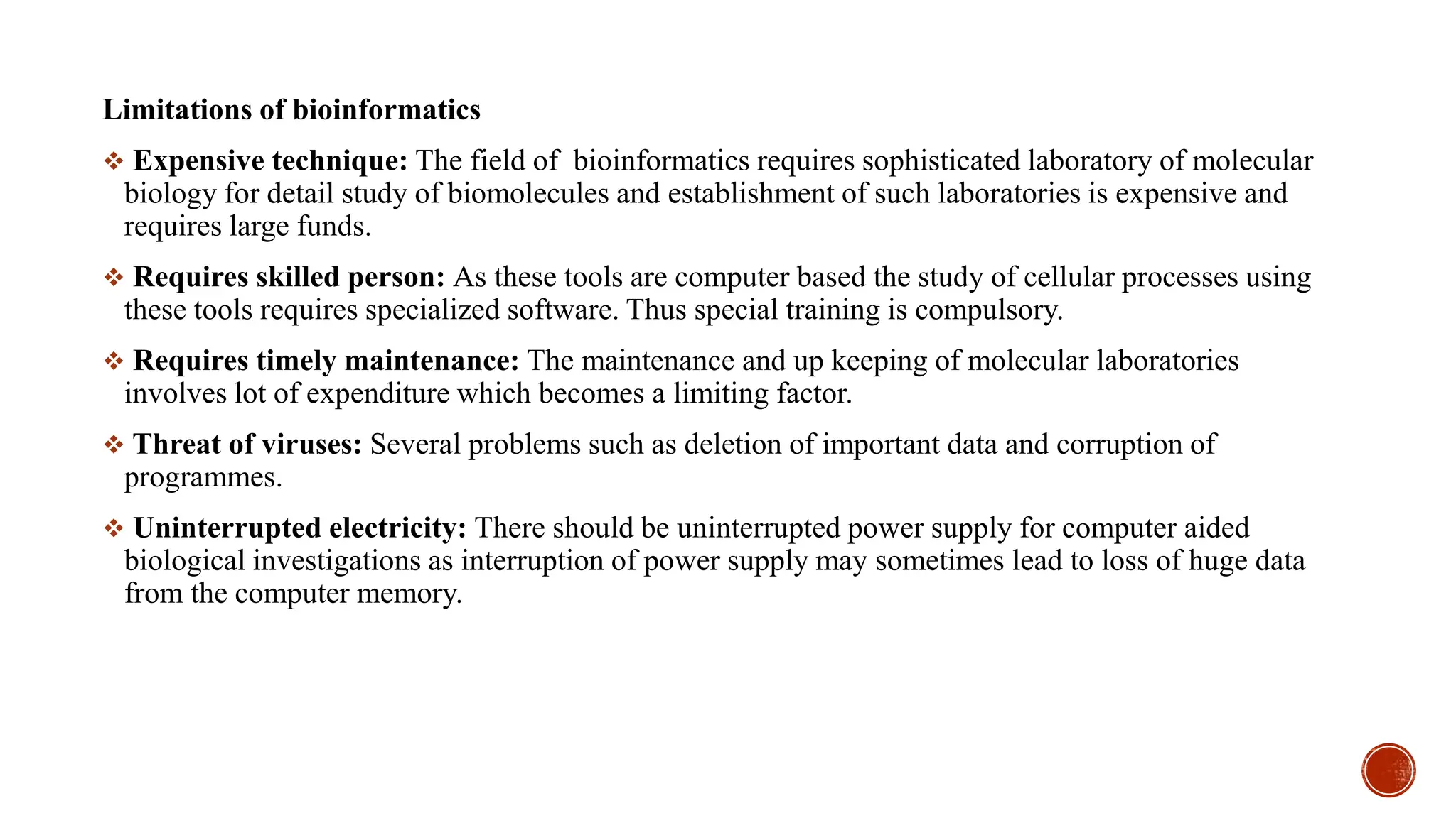 5. BIOINFORMATICS.pptx B.Pharm sem 2 Computer Applications in Pharmacy ...