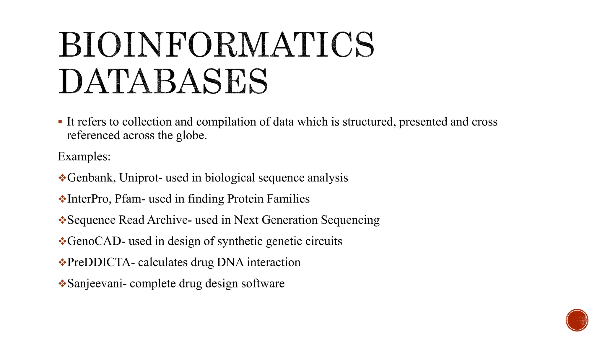 5. BIOINFORMATICS.pptx B.Pharm sem 2 Computer Applications in Pharmacy | PPTX