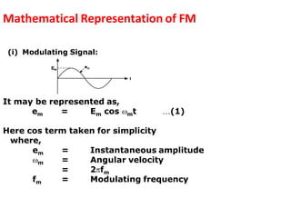 Angel modulization in Frequency modulation and Phase modulation | PPTX ...
