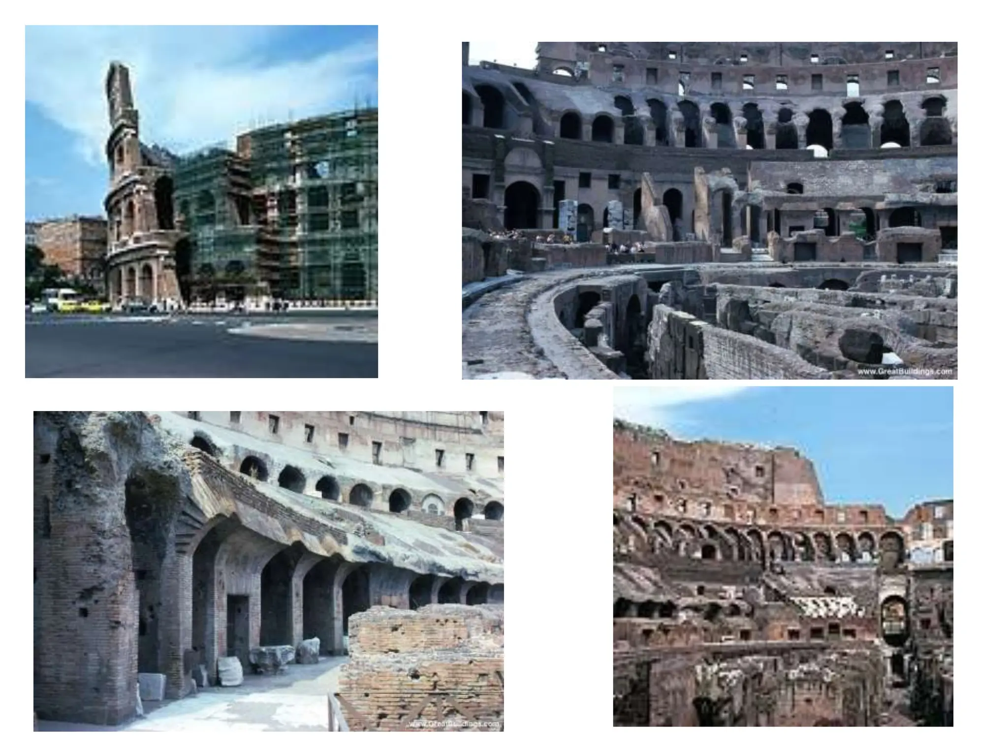 ROMAN ARCHITECTURE Sanctuaries, Temples Forums, Basilicas & related ...