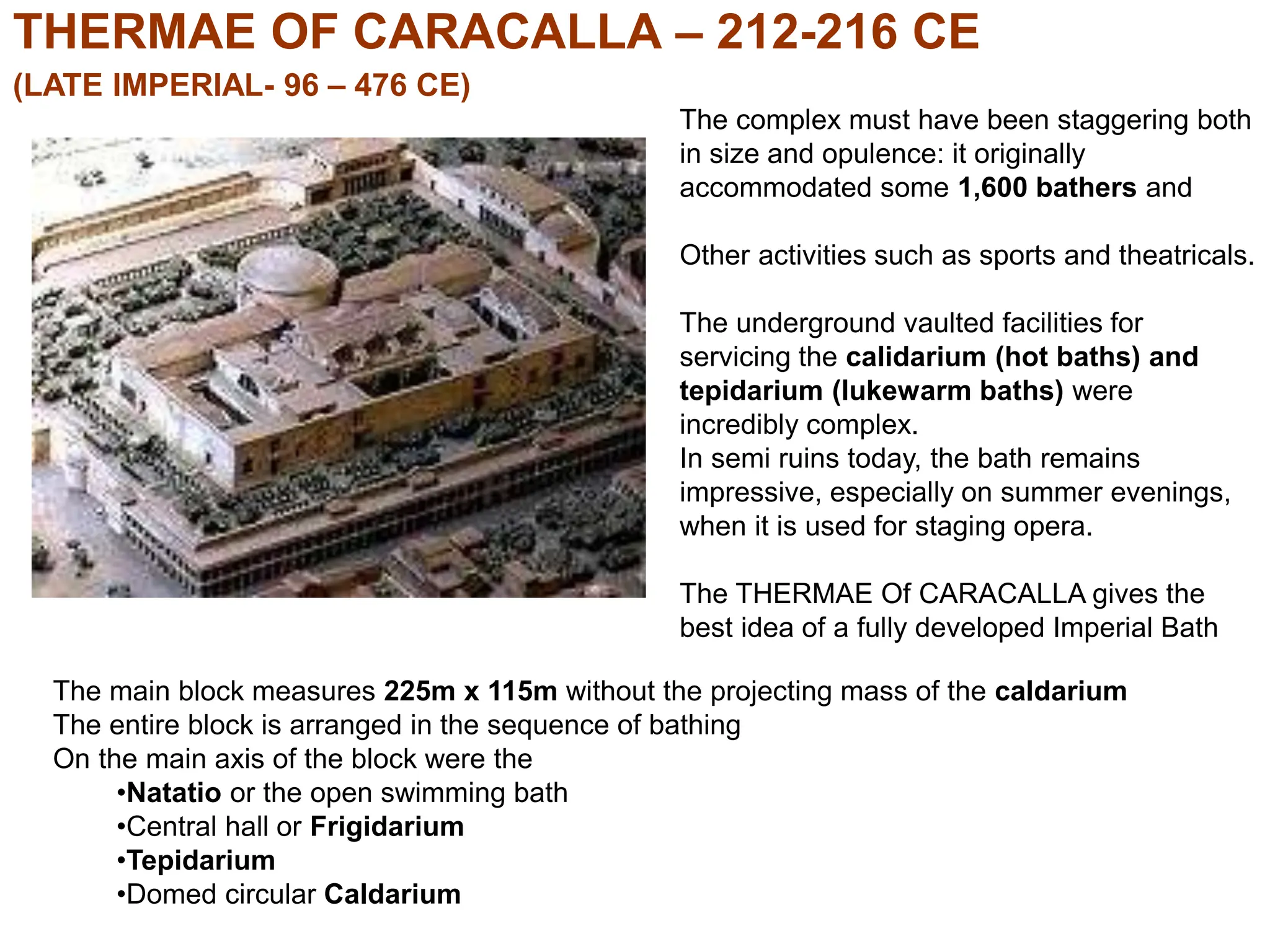 ROMAN ARCHITECTURE Sanctuaries, Temples Forums, Basilicas & related ...