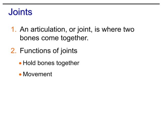 THE SKELETAL SYSTEM - The functions of bone Classification and structures of bones Axial ...