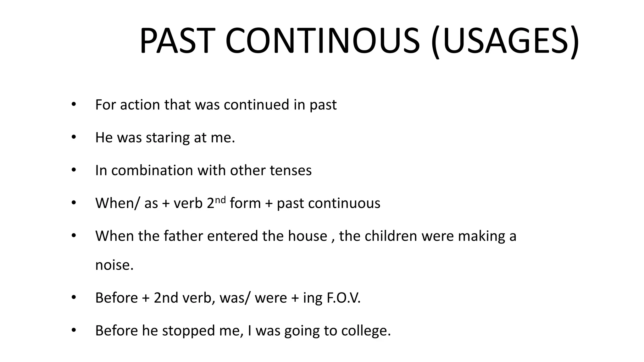 5. Tenses I. Easy format to understand pptx | PPTX
