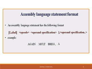 5.Elements of Assembly Language in System Software.pdf