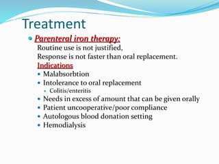 5. Iron deficiency anemia (1).ppt66666666 | PPT