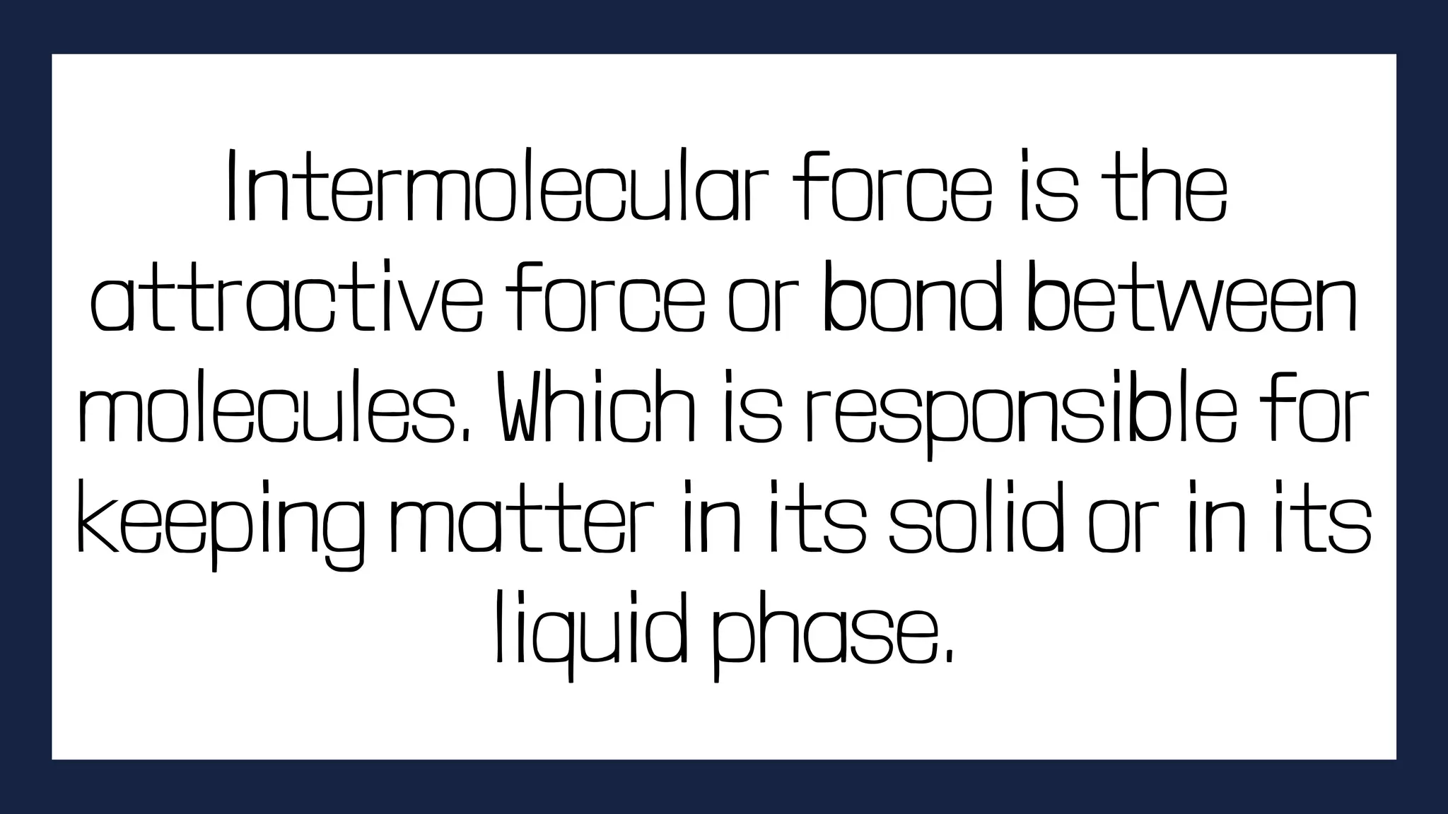 Lesson 5 Intermolecular Forces of attraction | PDF | Chemistry | Science