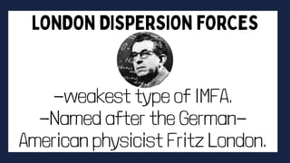 Lesson 5 Intermolecular Forces of attraction | PDF