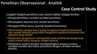 Rancangan Desain Penelitian dalam Penelitian Kesehatan | PDF