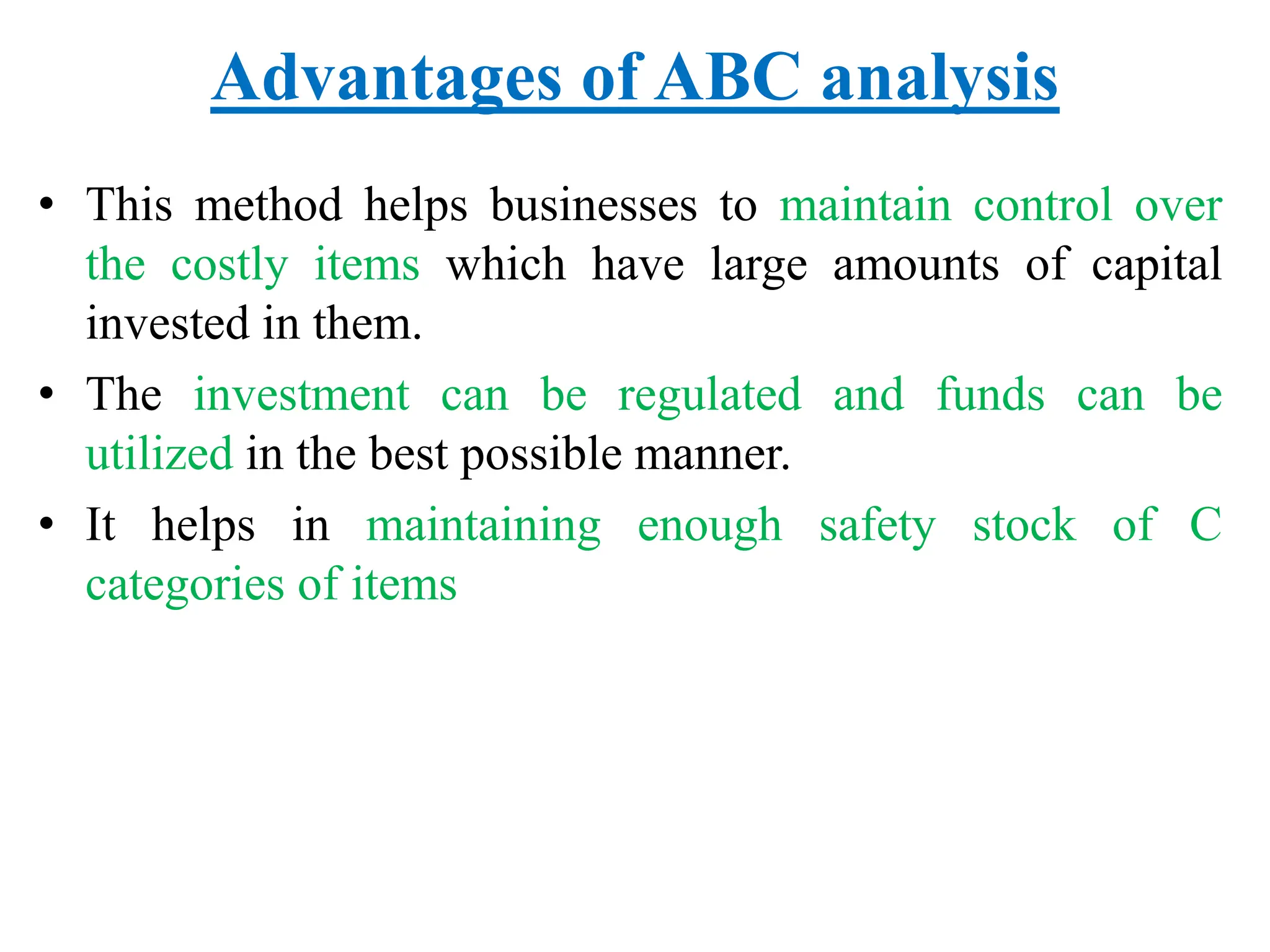 INVENTORYCONTROL. definition and methods | PPTX