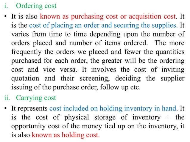 INVENTORYCONTROL. definition and methods | PPTX | Logistics | Business