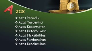 Pentingnya Penerapan Azaz-Azaz Anggaran dalam Pengelolaan Keuangan ...