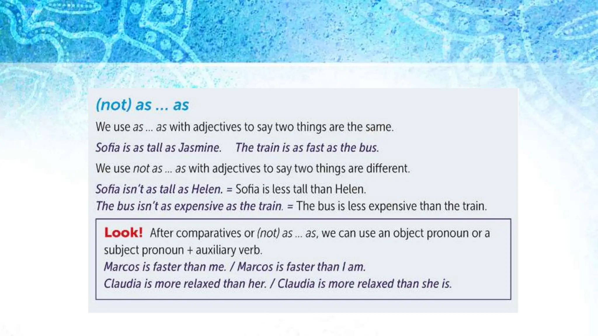 Comparative and Superlative adjectives (not) as…as.pptx