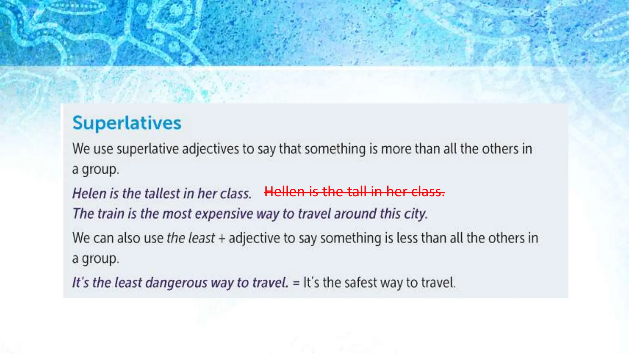 Comparative and Superlative adjectives (not) as…as.pptx