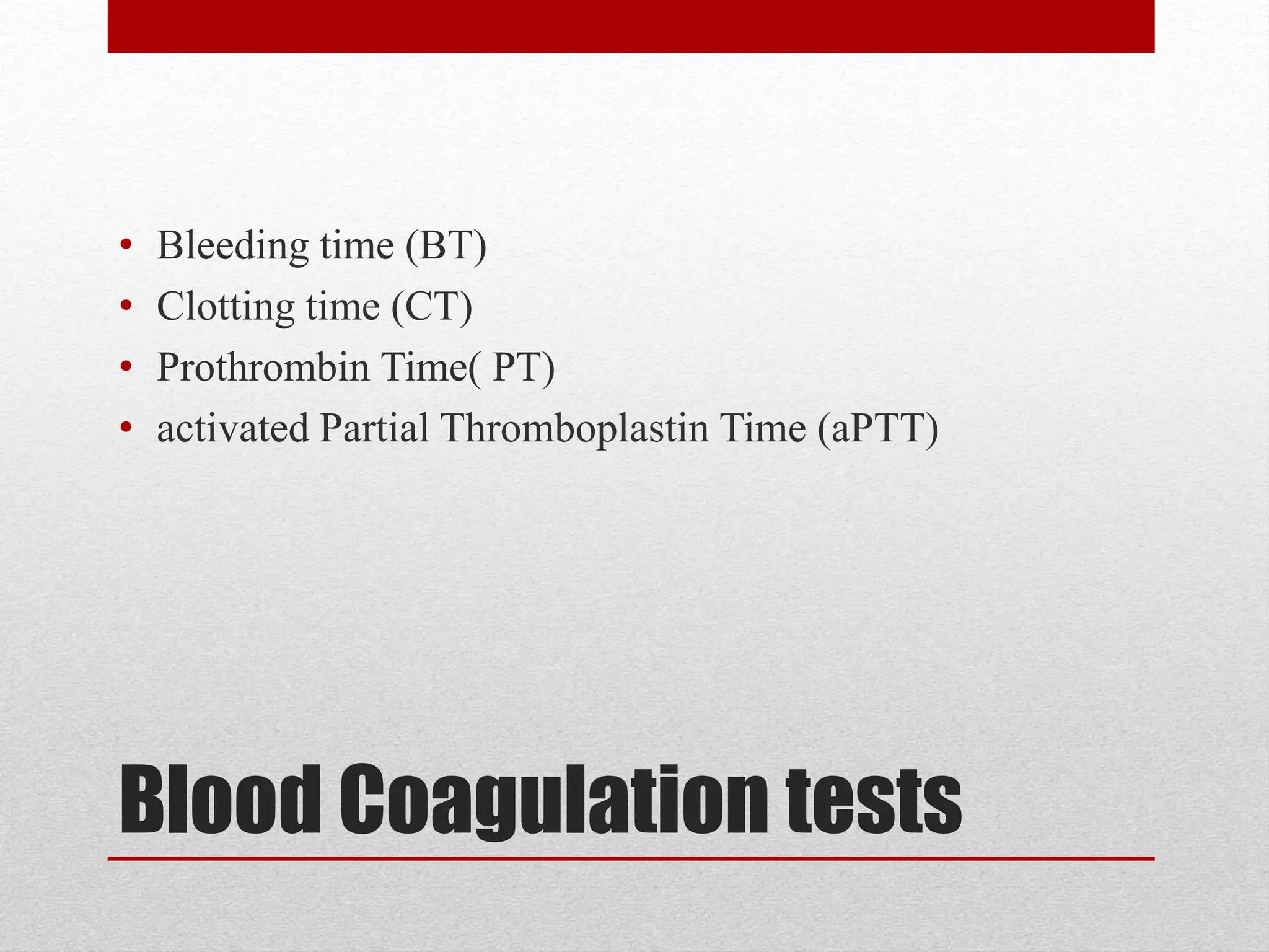 Hemostasis; intravascular coagulation and anticoagulation | PPTX