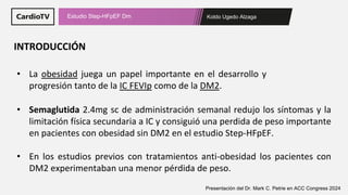 Estudio STEP HFpEF DM | PDF