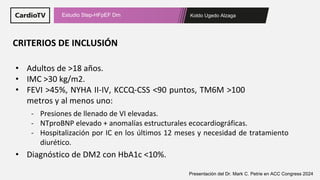 Estudio STEP HFpEF DM | PDF