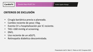 Estudio STEP HFpEF DM | PDF