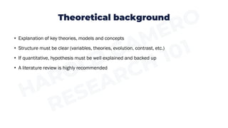 Research 101: Key aspects of a Thesis . | PDF