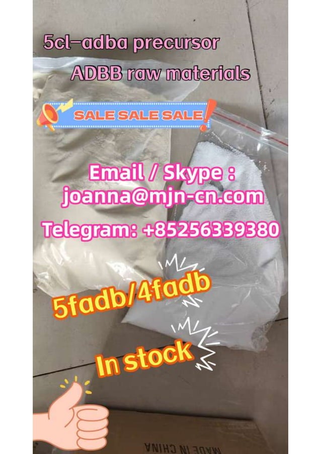 Stream 5CLADB precursor 5cl-adb-a 5cl adb raw materials | PDF
