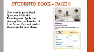 5.5-01 - Listening Skill Lesson 1.powerpoint present | PPTX | Resume ...