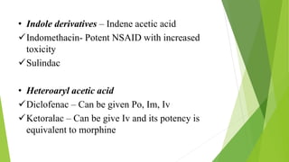 5. PHARMACOLOGY II (1).pptx Analgesic and nsaids | PPTX