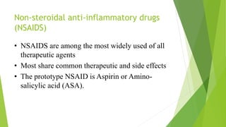 5. PHARMACOLOGY II (1).pptx Analgesic and nsaids | PPTX