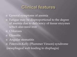 5.Iron deficiency anemia ok.pptdddddddddddddd | PPT