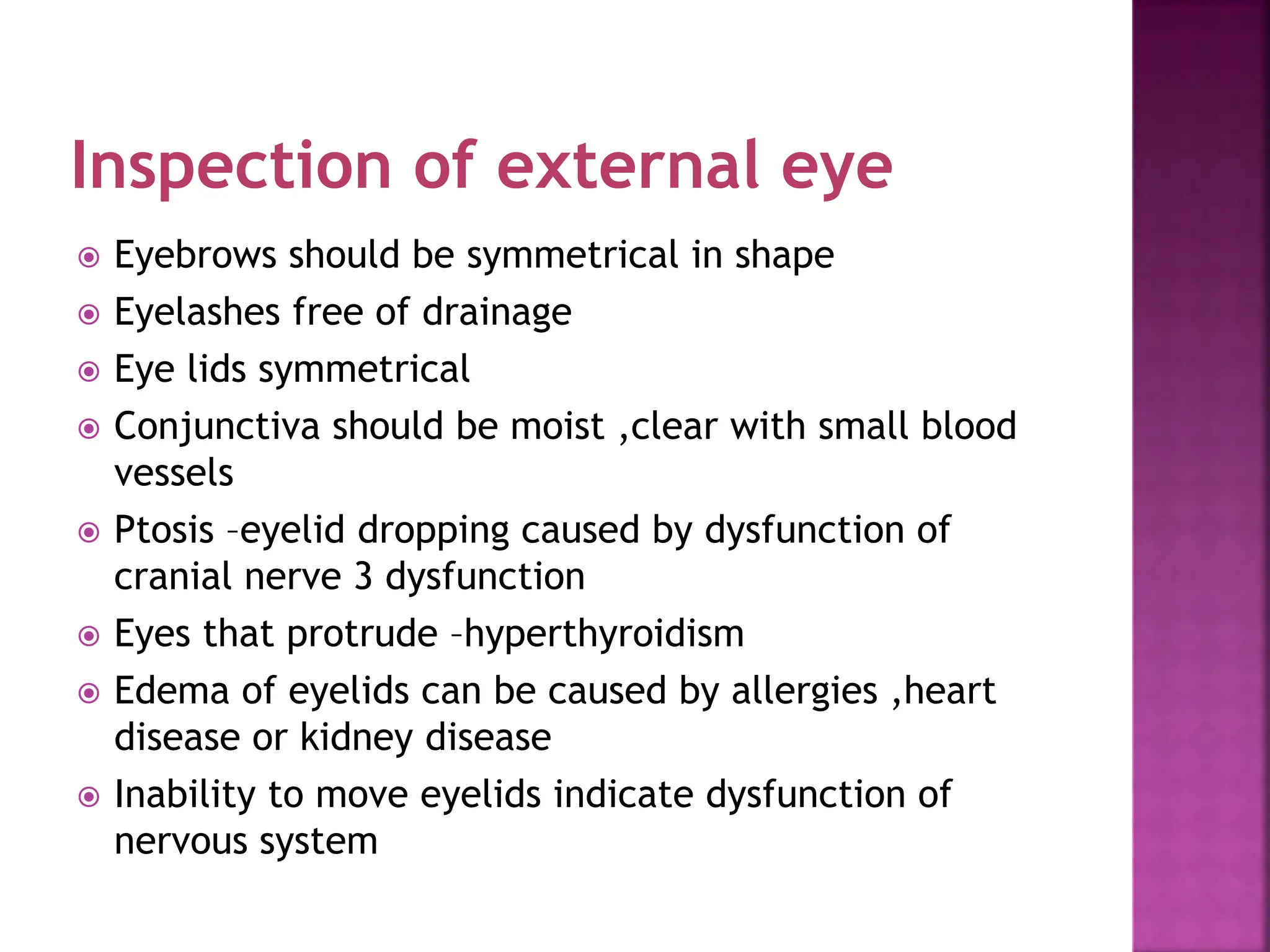5. Eye Assessment.ppt Nursing Student Content | PPT