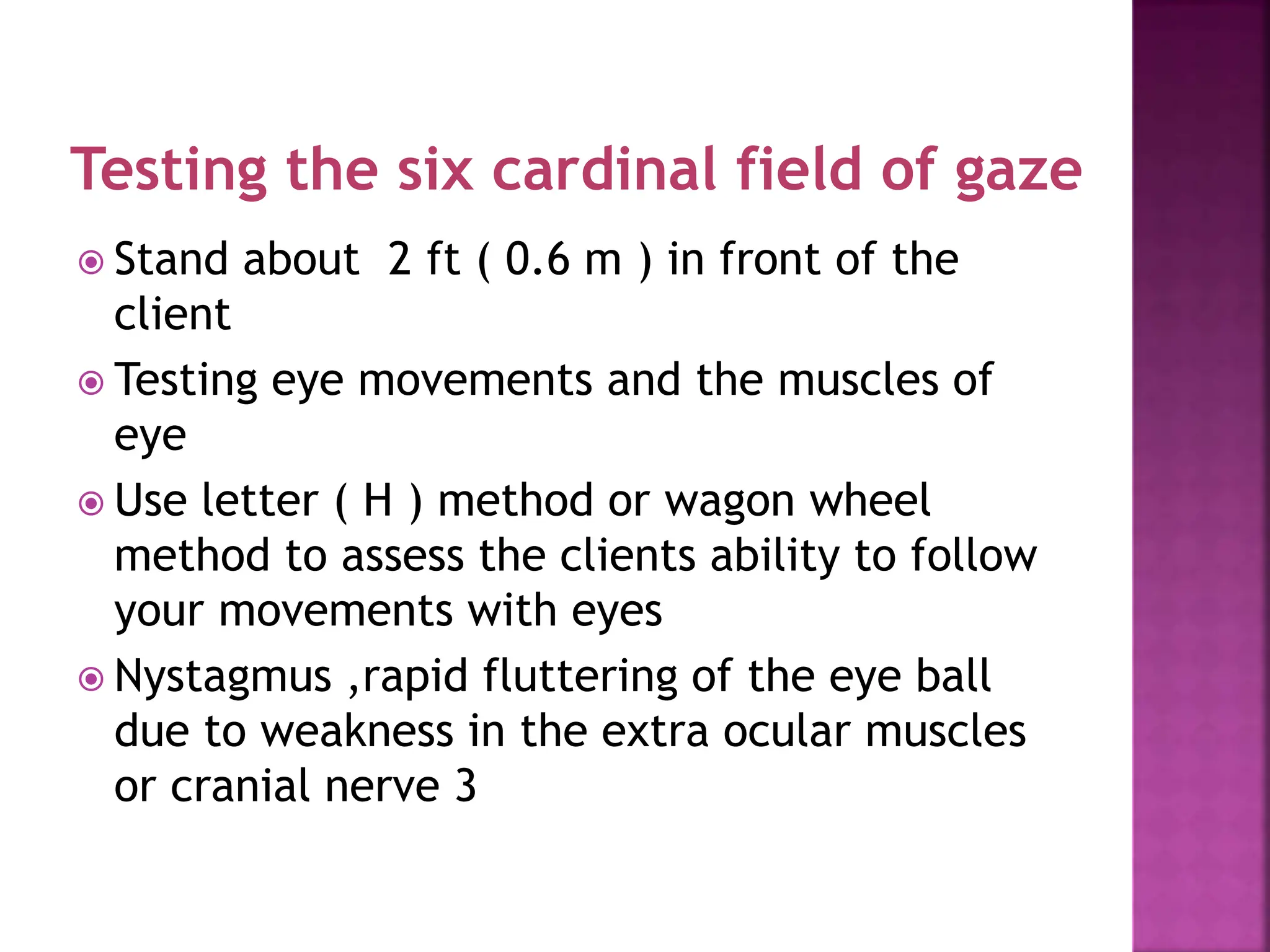 5. Eye Assessment.ppt Nursing Student Content | PPT
