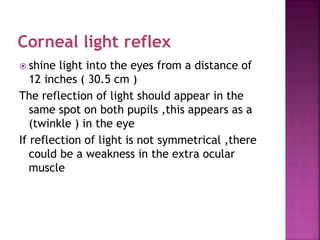 5. Eye Assessment.ppt Nursing Student Content | PPT