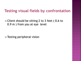 5. Eye Assessment.ppt Nursing Student Content | PPT