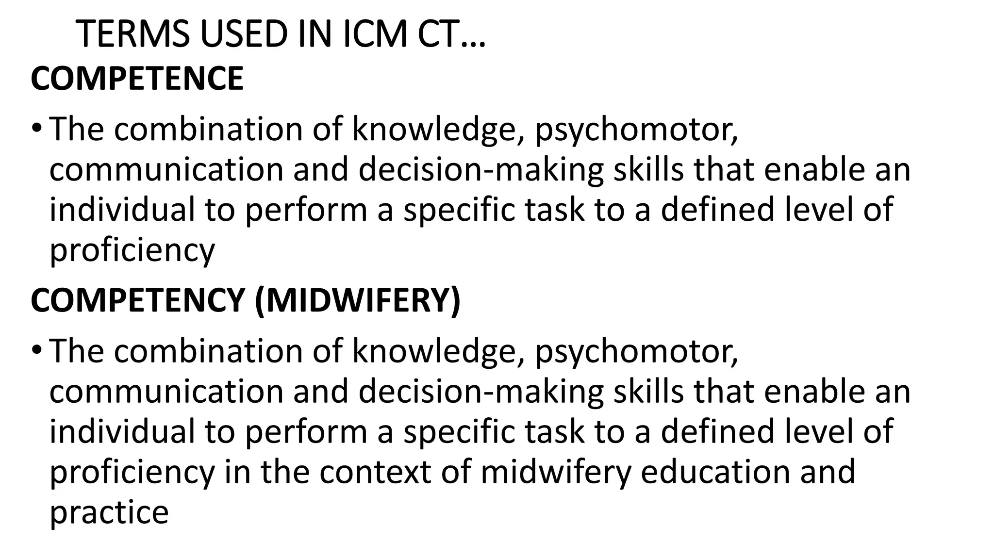 5. INTERNATIONAL CONFEDERATION OF MIDWIFES (ICM).pptx